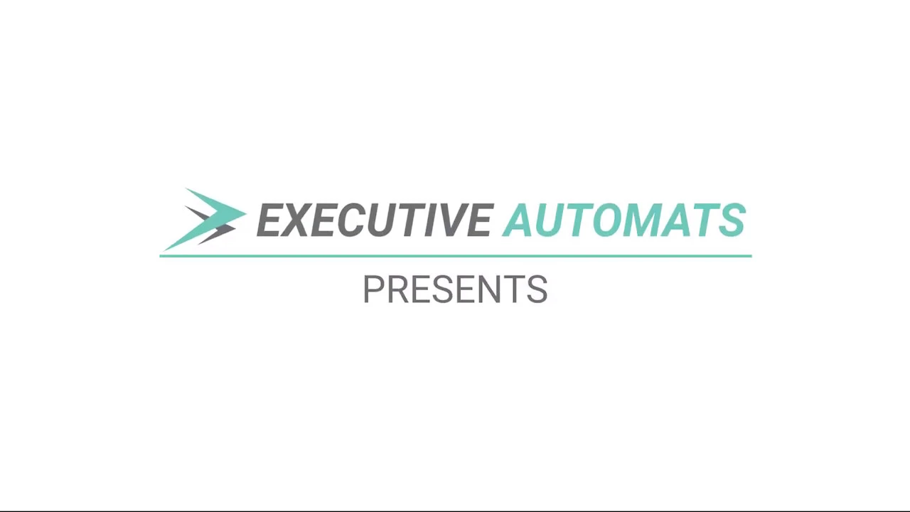 Tutorial Videos 4 — Executive Automats