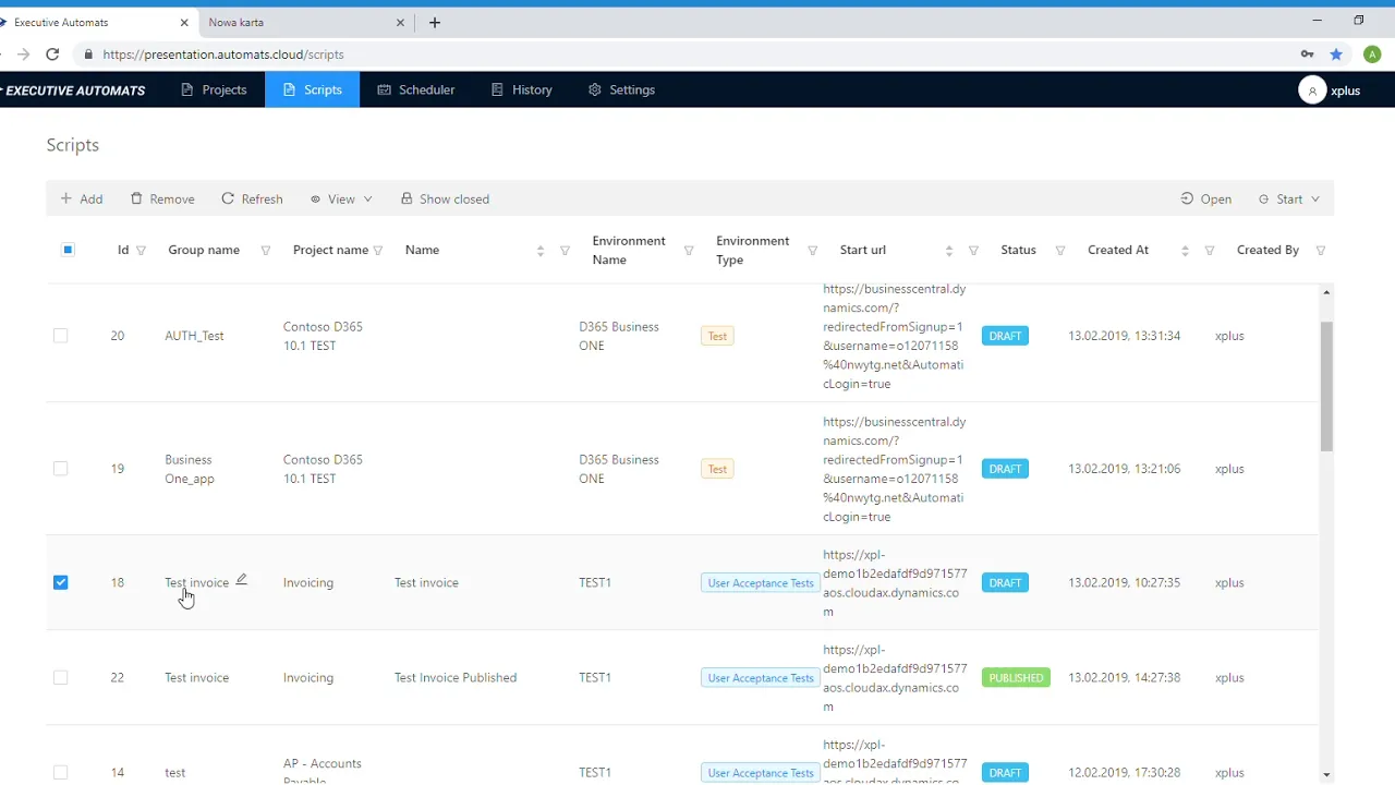 Tutorial Videos 4 — Executive Automats