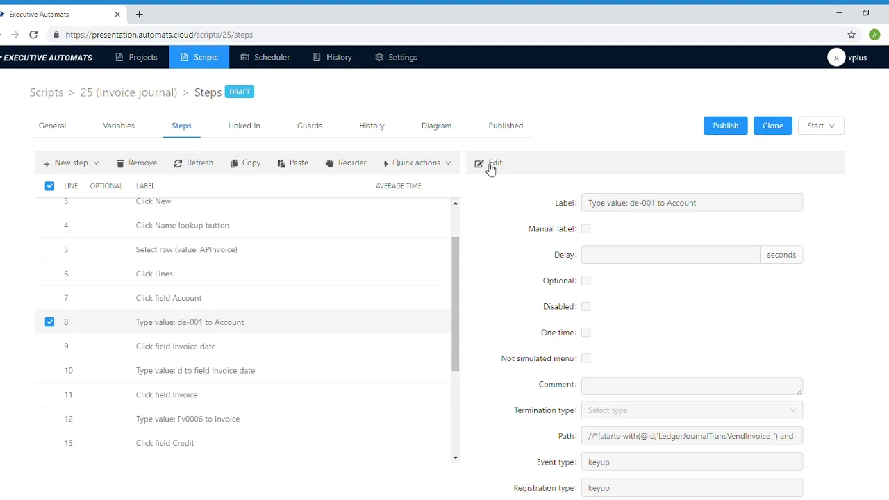 Tutorial Videos 3 — Executive Automats