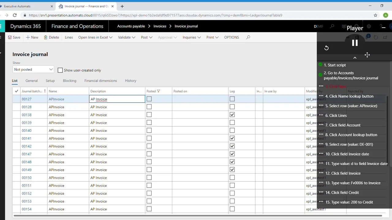 Tutorial Videos (2) — Executive Automats